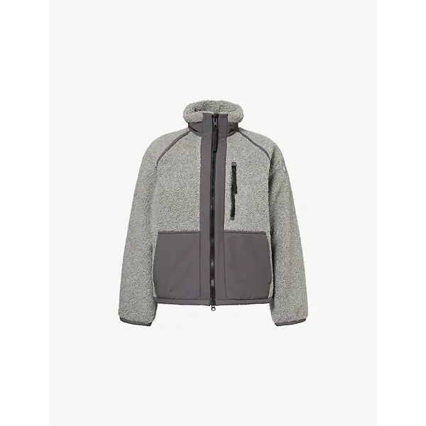 Canada Goose Westport Zip-up Wool-blend Fleece Jacket - Stratus Grey