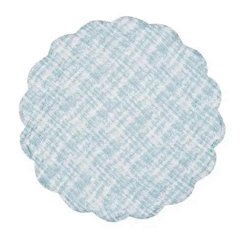 C&F HOME Cape Canaveral Reversible Round Set Of 6 Placemats 17