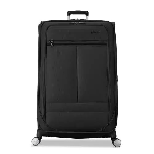 SAMSONITE Element Softside Expandable Checked Spinner Luggage - Black