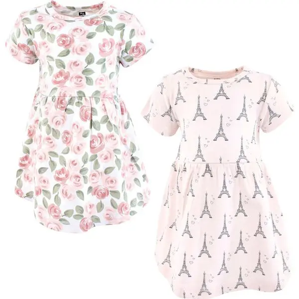 HUDSON BABY 2-pack Printed Cotton Dress - Bonjour Paris