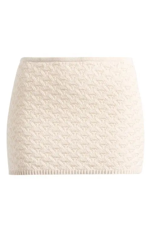 PACSUN Open Stitch Cover-up Miniskirt