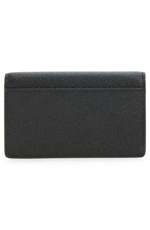 MAISON MARGIELA Leather Card Case - Black