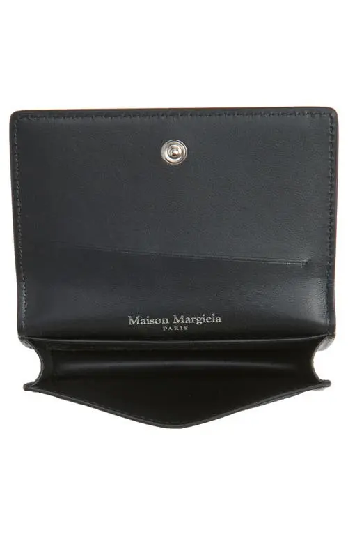 MAISON MARGIELA Leather Card Case - Black