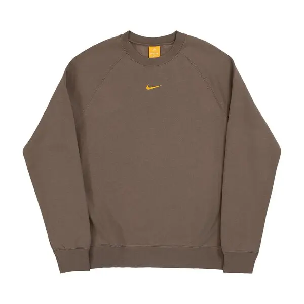 Nike X Nocta Fleece Cs Crew 'olive - Grey