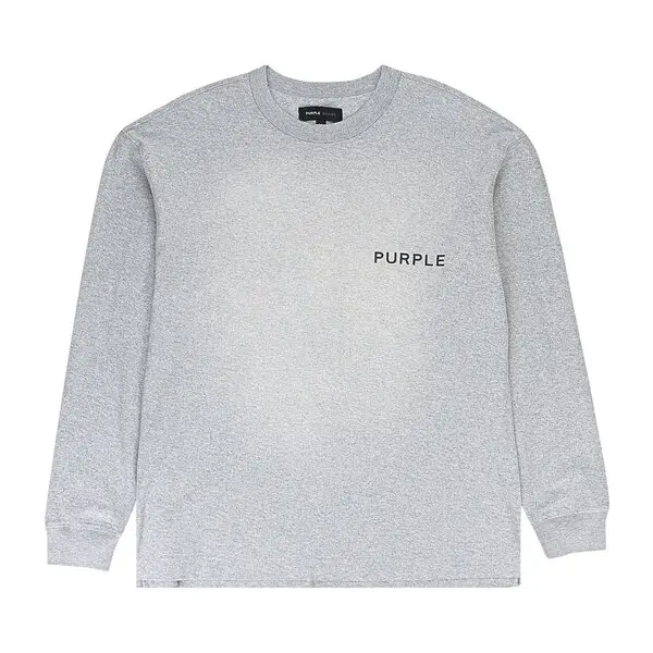 PURPLE BRAND Textured Jersey Long-sleeve Tee