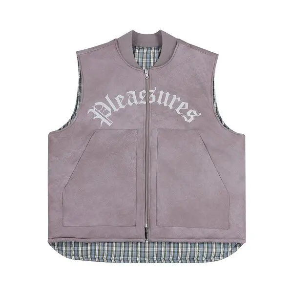 PLEASURES Horns Reversible Vest - Purple