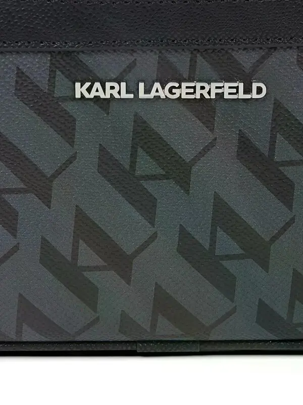 Karl Lagerfeld Monogram Messenger Bag