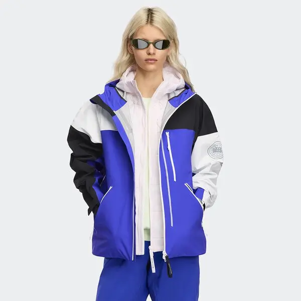 Canada Goose Merge Color Block Jacket - Azurite Blue