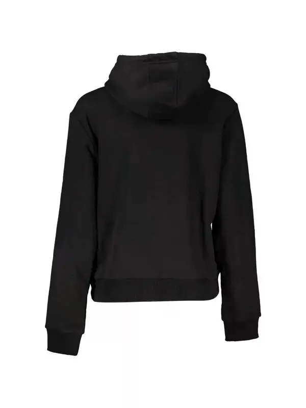 Roberto Cavalli Logo-print Hoodie - Black