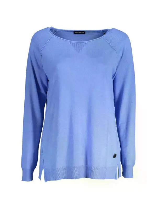 NORTH SAILS Raglan-sleeve Side-slit Sweater