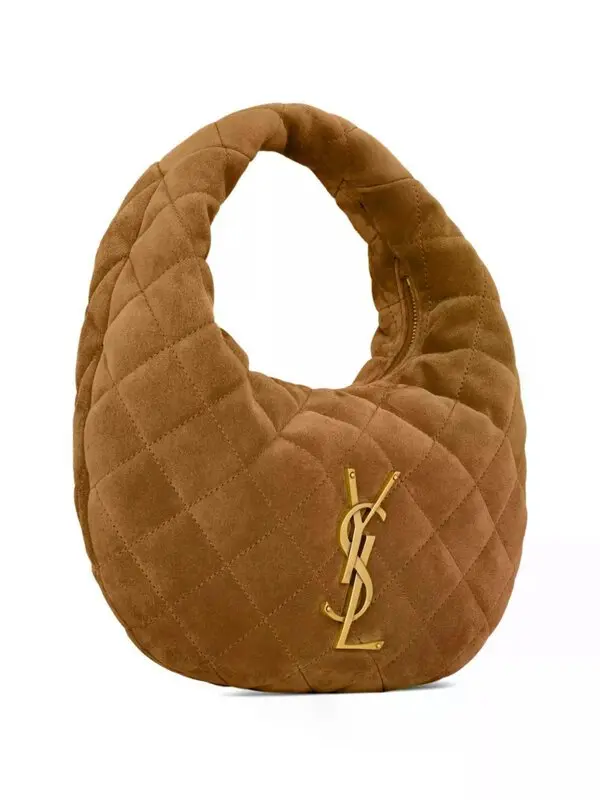 Saint Laurent Icarino Shoulder Bag - Brown