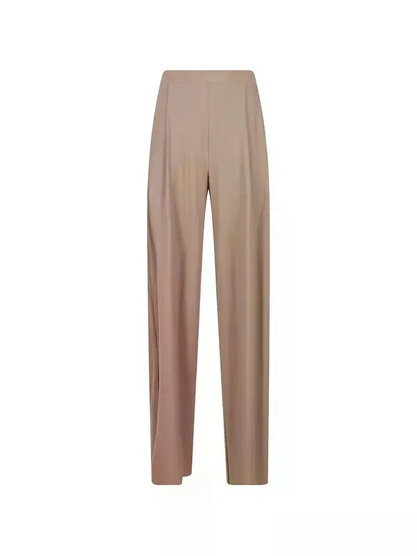 AMAZUIN Kris Pleated Wide-leg Trousers