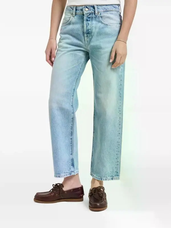 ROY ROGER'S Faded-wash Jeans - Blue