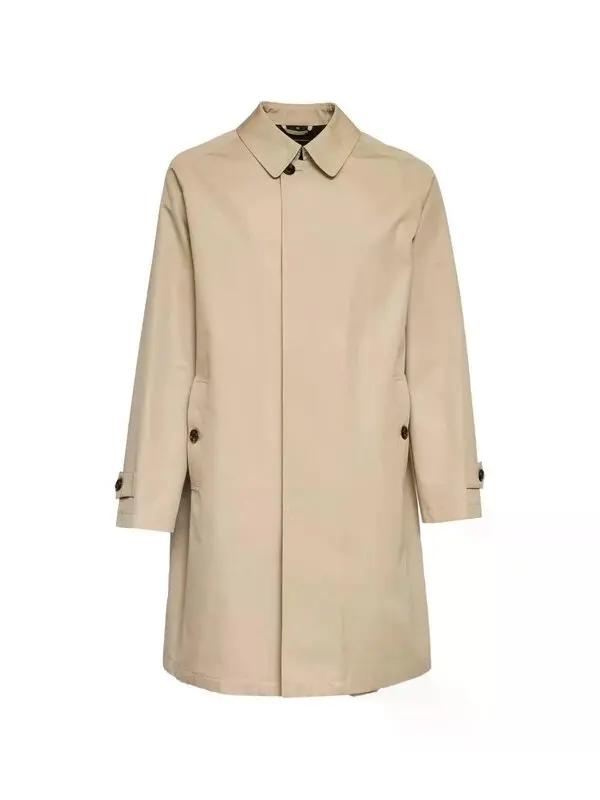 SEALUP Monforte Single-breasted Coat - Neutrals
