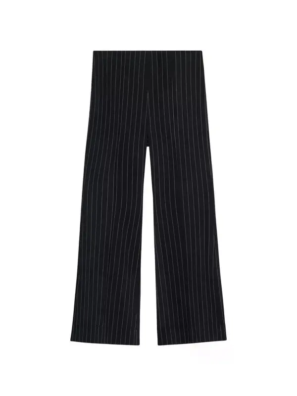 GANNI Striped Trousers - Blue