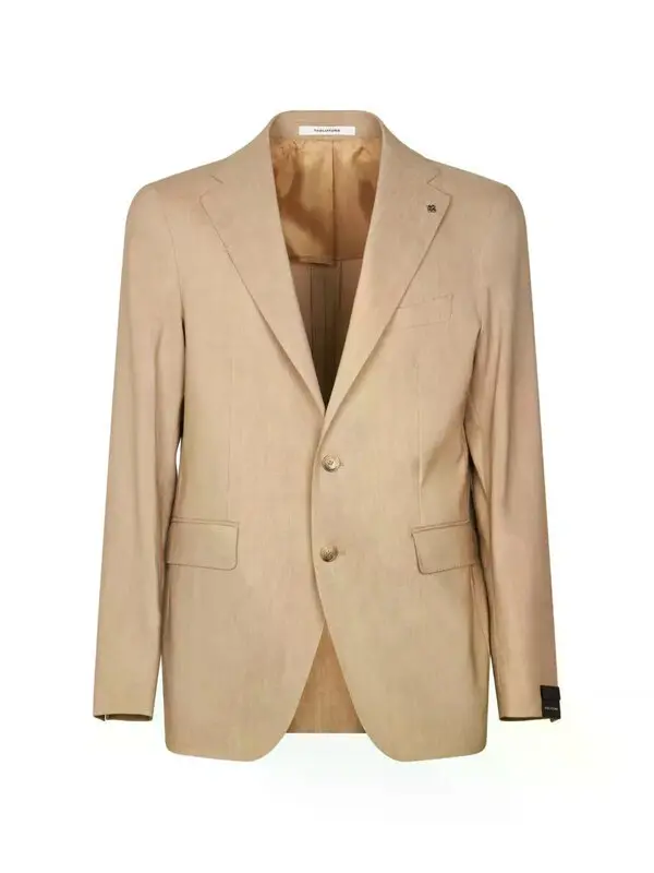 Tagliatore Notch-lapel Single-breasted Jacket - Neutrals