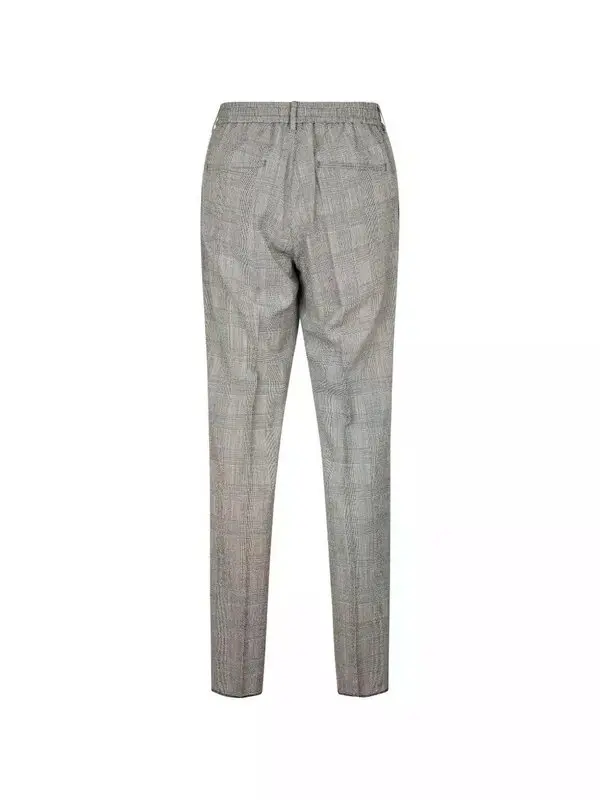 Tagliatore Prince Of Wales Check Double-breasted Blazer - Grey