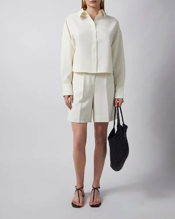 ALMADA Shirt Fawn Crepe