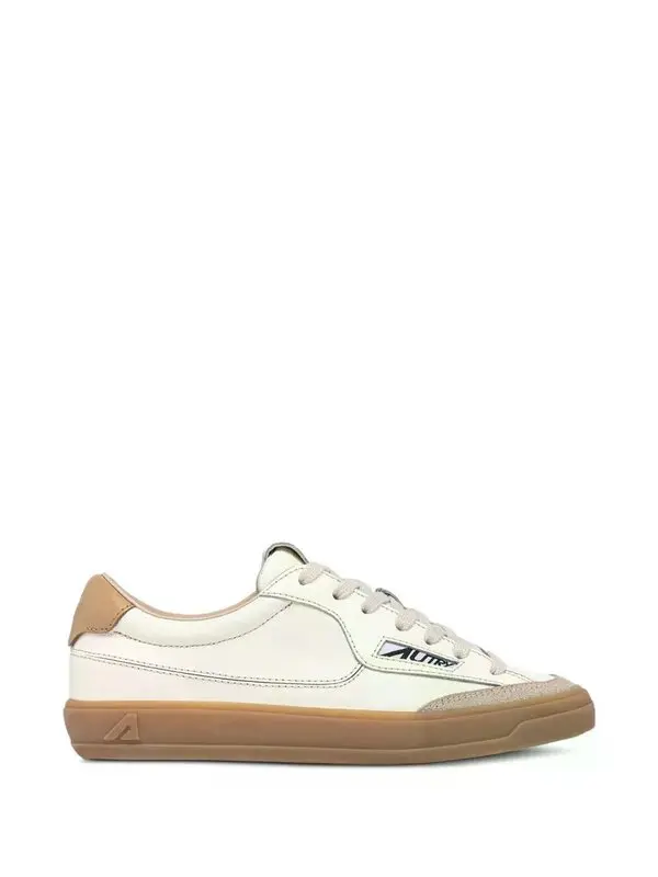 AUTRY Windscape Logo-patch Leather Sneakers
