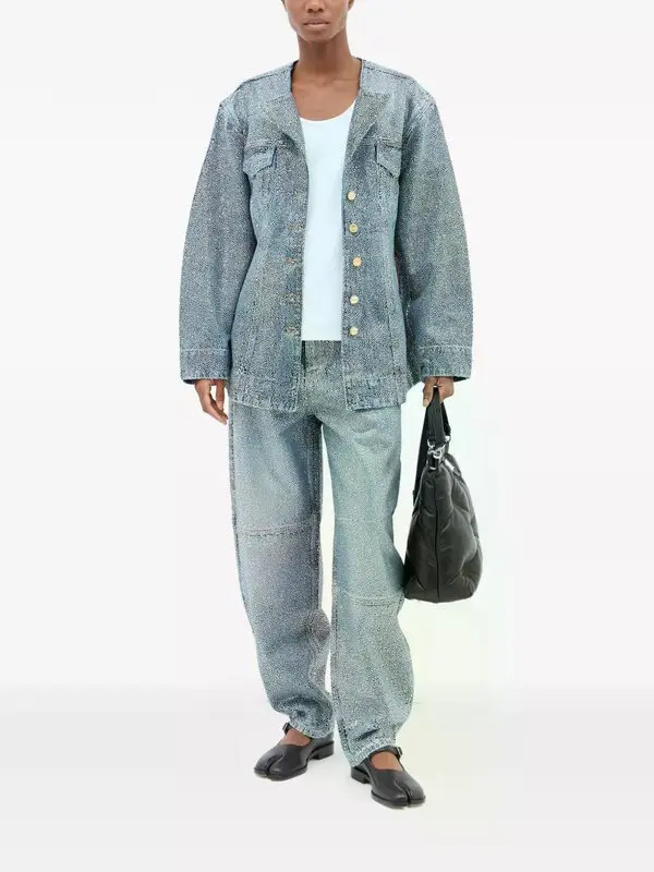GANNI Buttoned Pocket Jacket