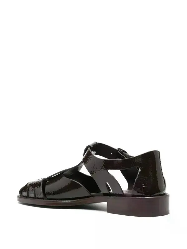 Hereu Cut-out Detail Leather Sandals
