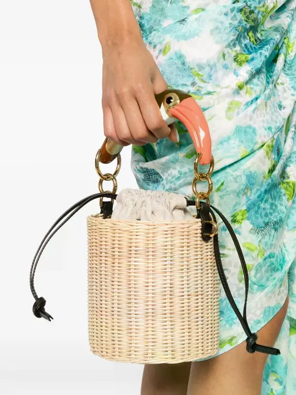 Chloé Tropicus Bucket Bag - Neutrals