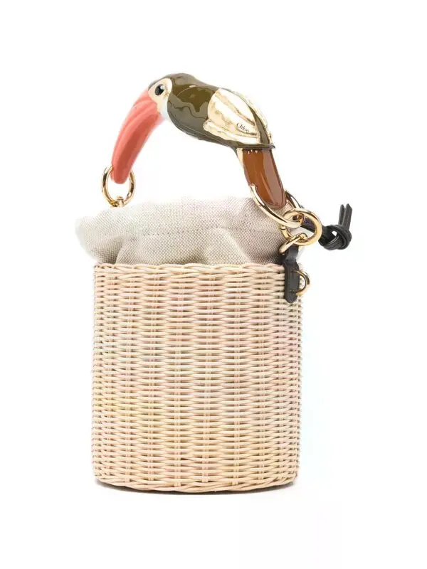 Chloé Tropicus Bucket Bag - Neutrals