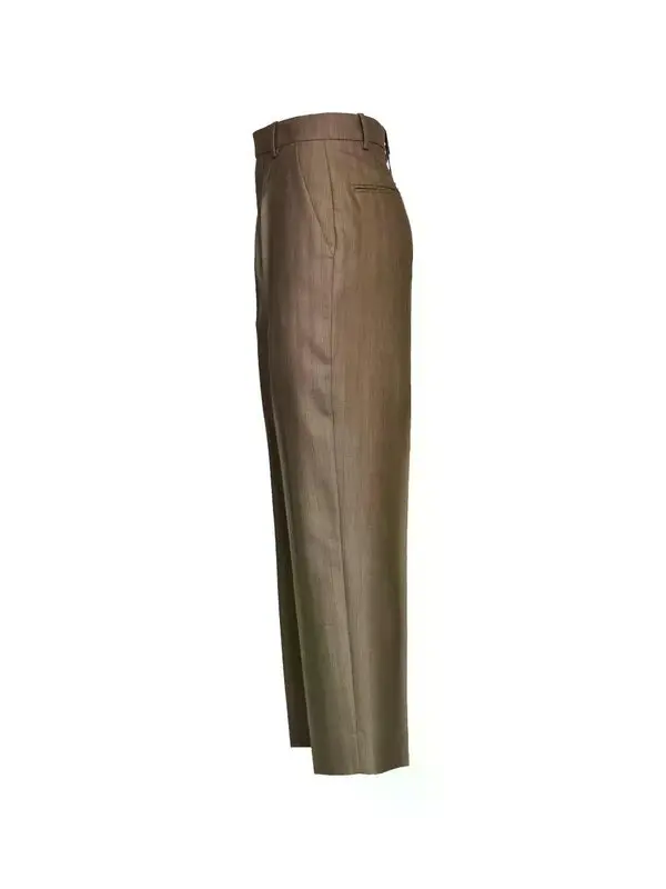 Victoria Beckham Pressed-crease Tailored Trousers