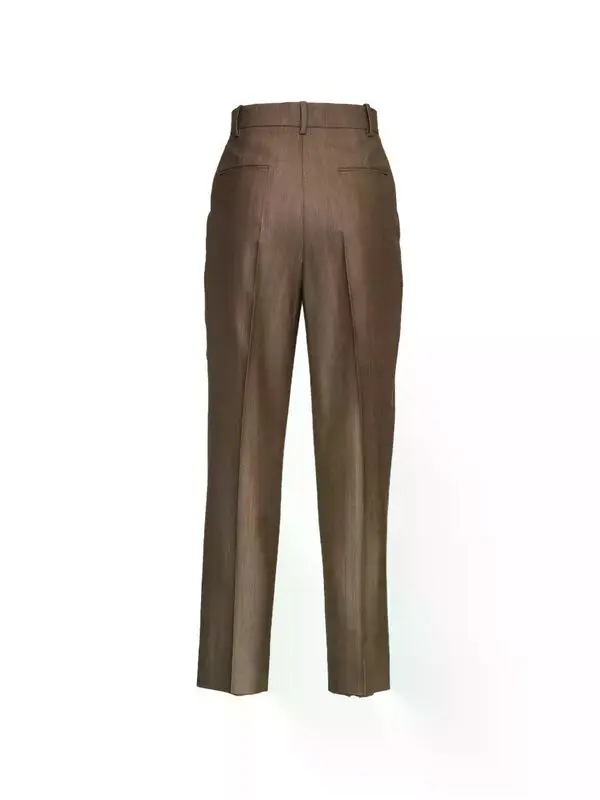 Victoria Beckham Pressed-crease Tailored Trousers