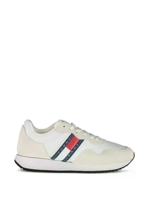 Tommy Hilfiger Lace-up Fastening Sneakers - White