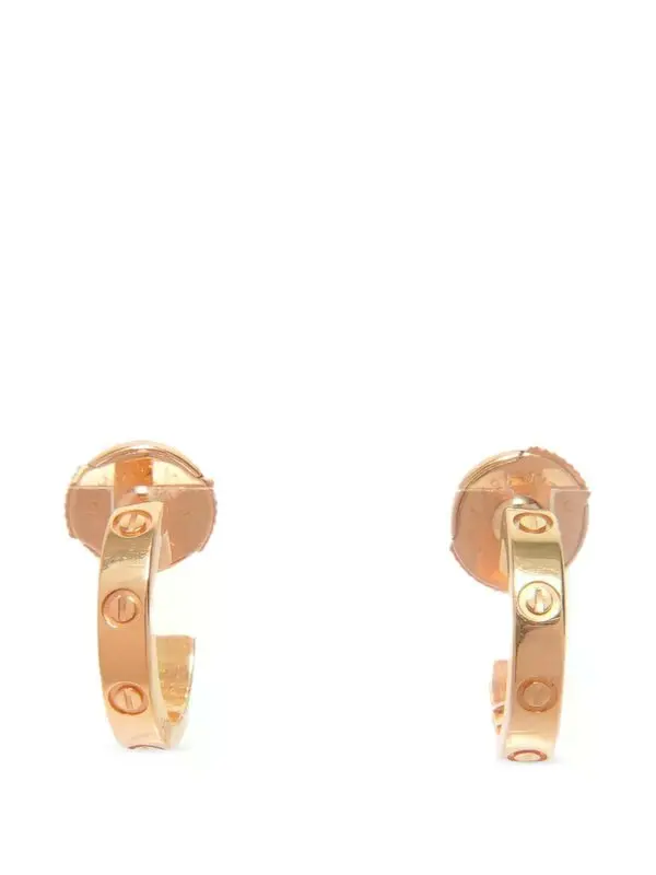 CARTIER 2010 Love Hoop Earrings - Gold
