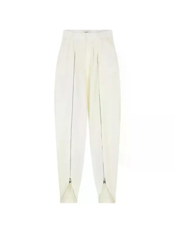 Coperni Sarouel-inspired Zipped Trousers - Neutrals