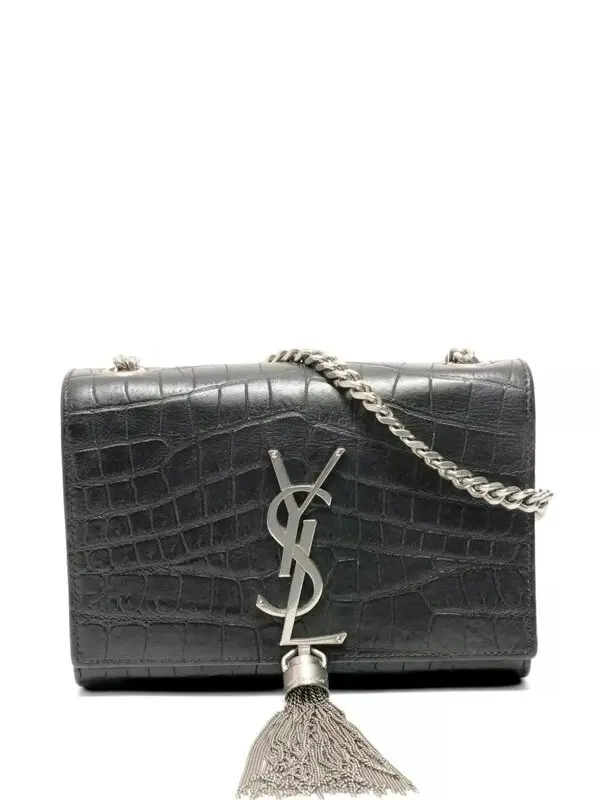 Saint Laurent 2014-2016 Small Kate Tassel Bag - Black