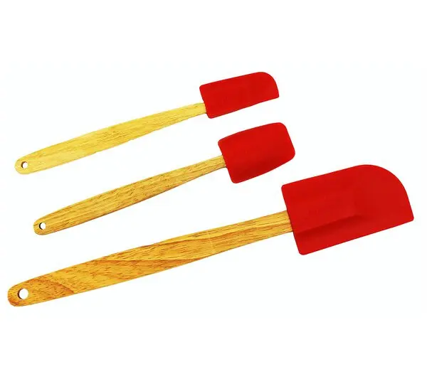 BERGHOFF Silicone 3pc Spatula Set - One-color