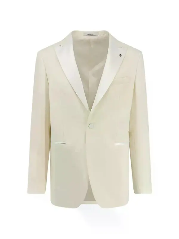Tagliatore Peak-lapel Blazer - Neutrals