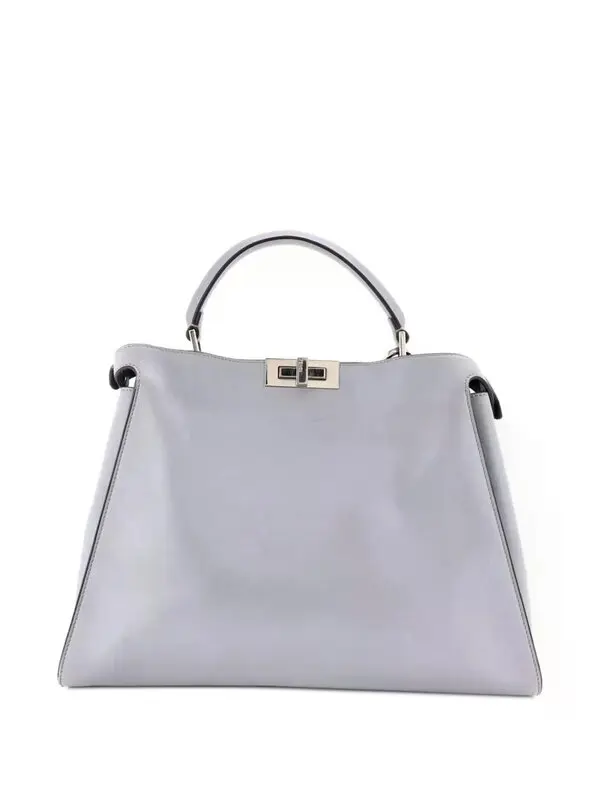 Fendi Peekaboo Essential Leather Satchel