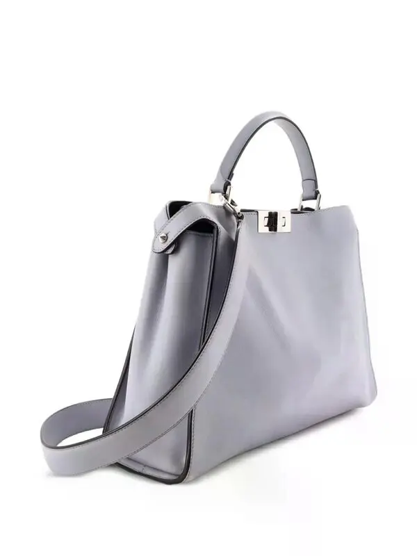 Fendi Peekaboo Essential Leather Satchel