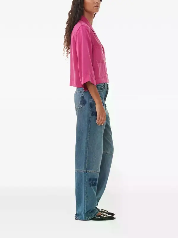 GANNI Buttoned Top
