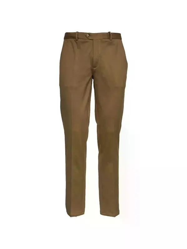 CIRCOLO 1901 Piqué Texture Trousers - Neutrals