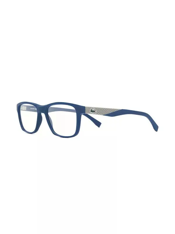 Lacoste Square Frame Eyeglasses - Blue