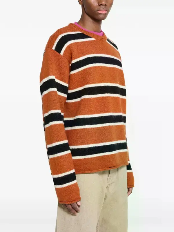 StÜssy Striped Wool Sweater