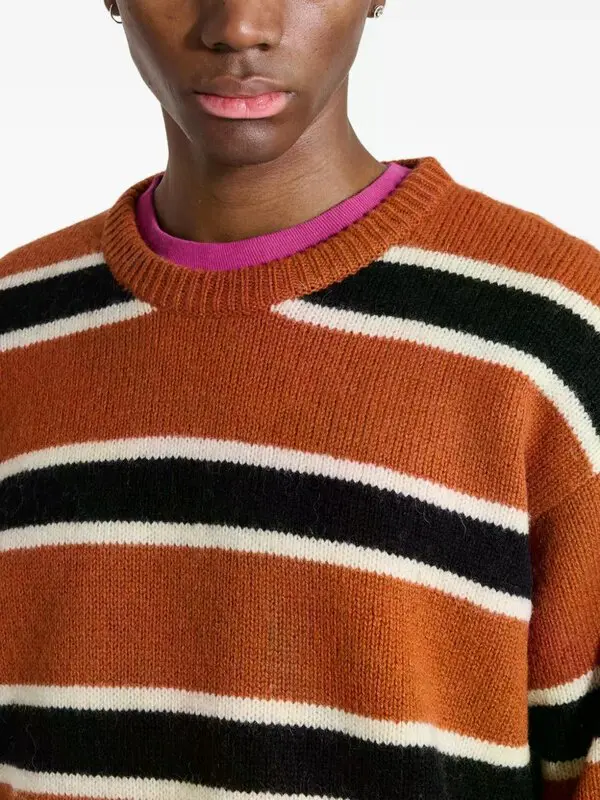 StÜssy Striped Wool Sweater
