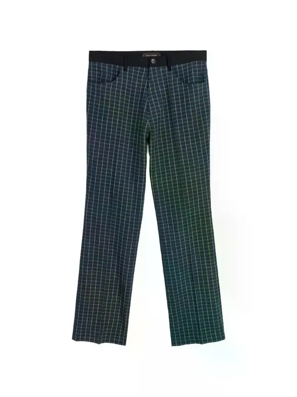 WALES BONNER Check-pattern Trousers