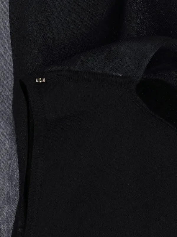 Sportmax Asymmetrical Stretch Viscose Top