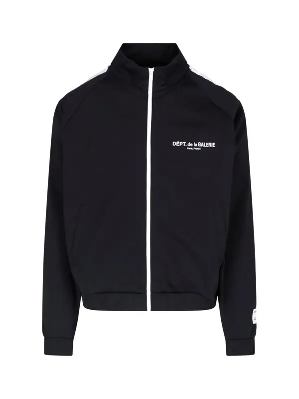 GALLERY DEPT. French Track Zip-up Hoodie - Black