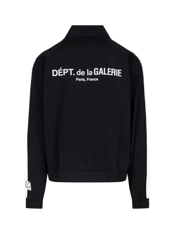GALLERY DEPT. French Track Zip-up Hoodie - Black