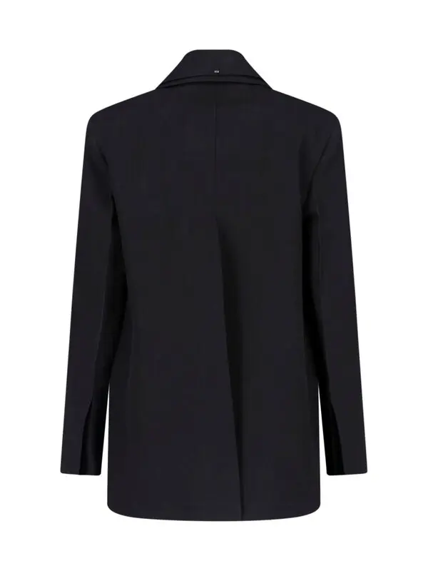 Sportmax Single-breasted Double Collar Blazer