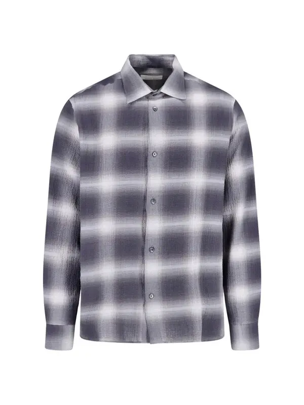 BERNER KUHL Checkered Shirt - Gray