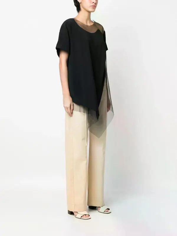 Viktor & Rolf Floating Time Mesh-panel T-shirt