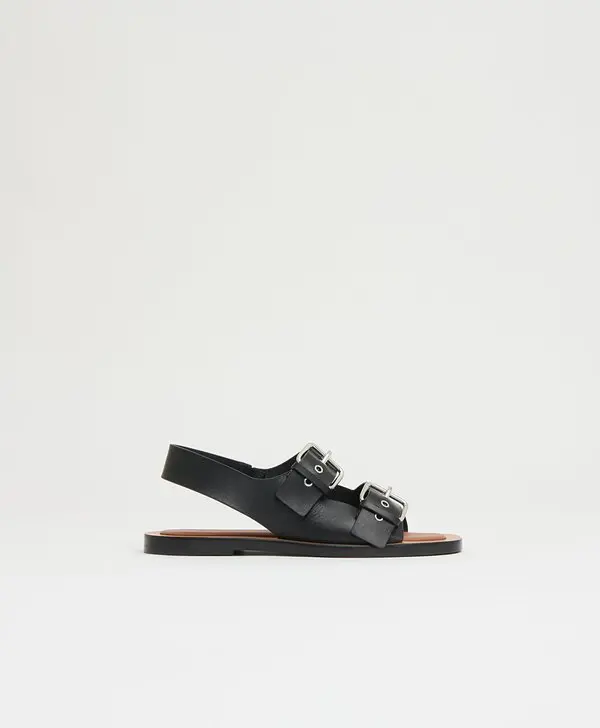 MANSUR GAVRIEL Cintura Sandal - Black